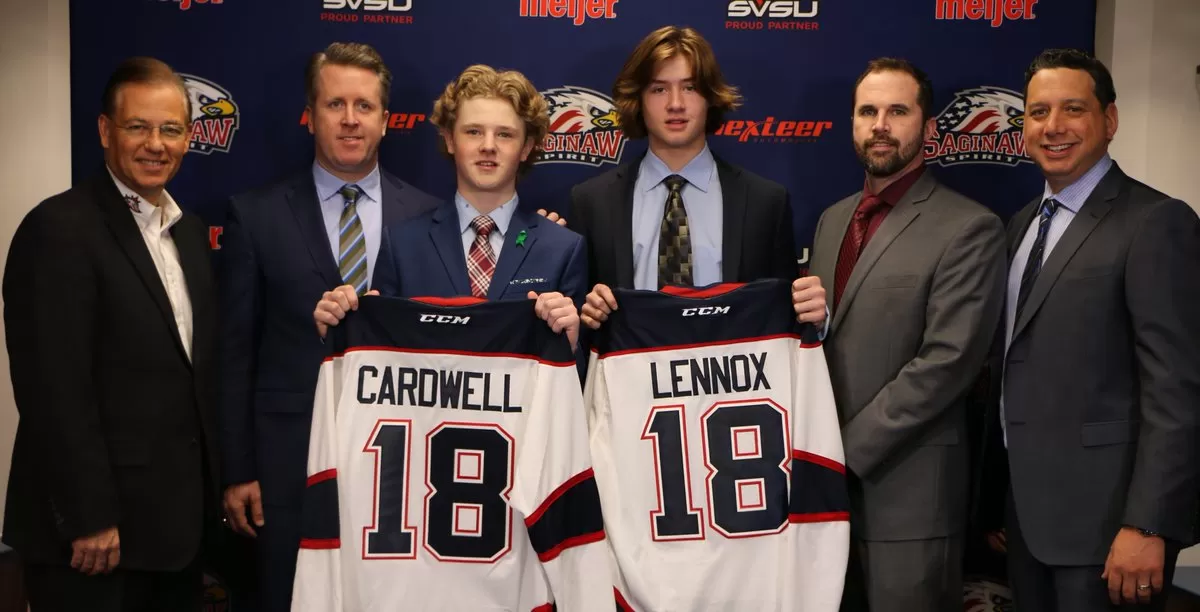 Spirit sign second round picks Tristan Lennox and Ethan Cardwell to ...