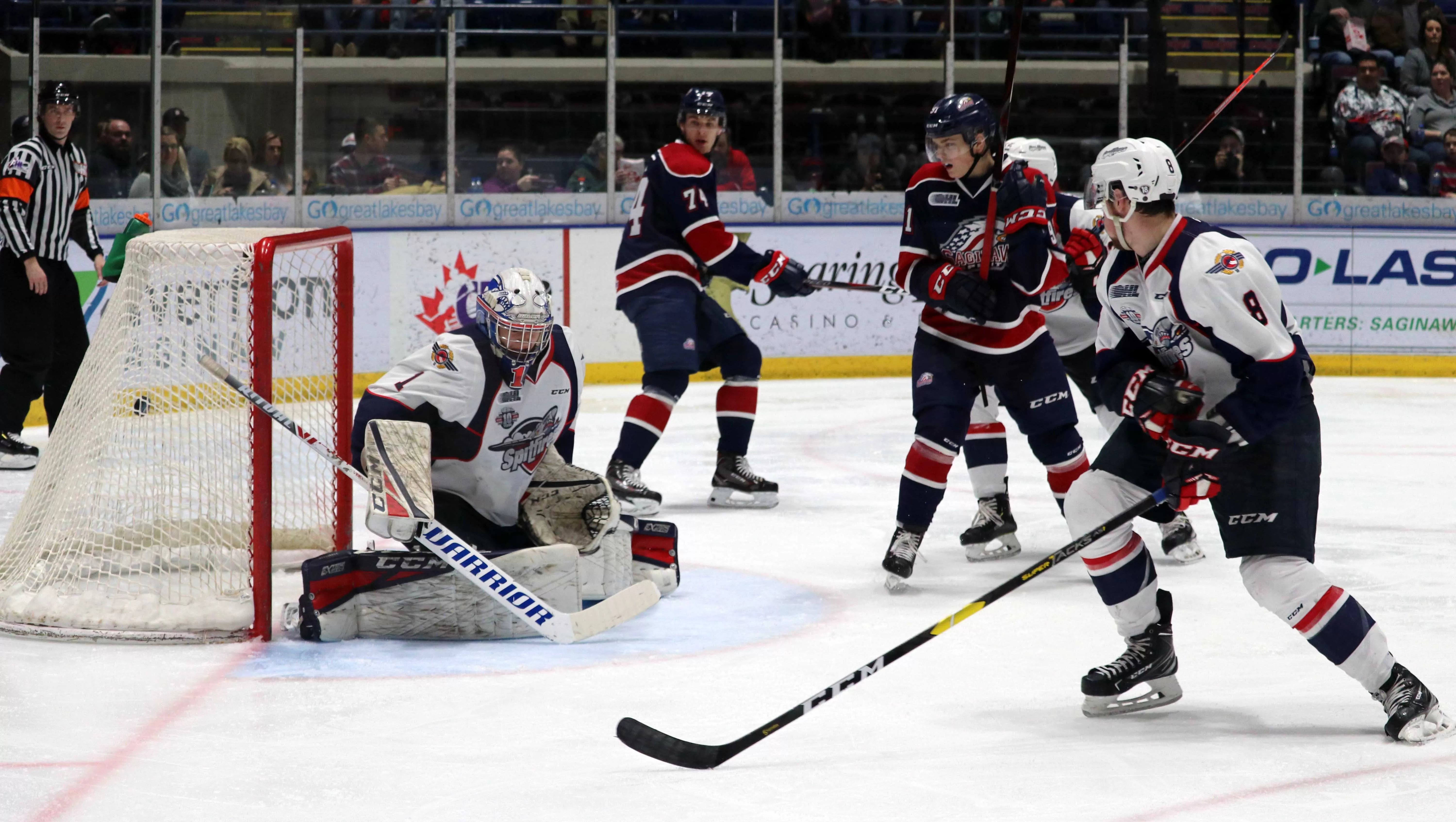 Bode Wilde and Cole Perfetti help lead Spirit to 4-1 victory over Windsor