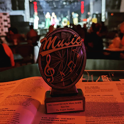 Winners of the 36th Annual REVIEW Music Awards Celebration